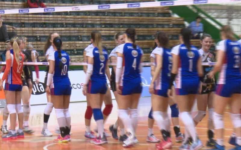 Volejbalistky porazily Ostravu | OLTV.cz - Olomoucká televize