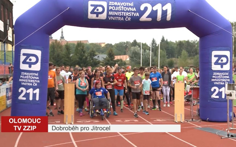 Dobroběh pomohl nemocným dětem | OLTV.cz - Olomoucká televize