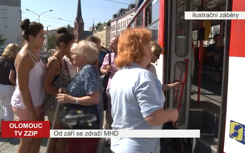 Cestujícím se od září zdraží jízdenky v MHD | OLTV.cz - Olomoucká televize