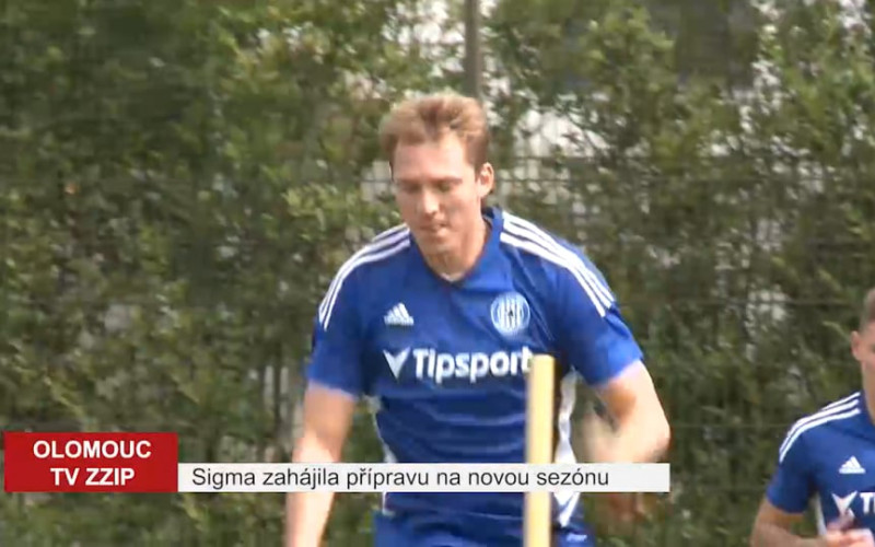 Lukáš Juliš zahájil přípravu v Sigmě | OLTV.cz - Olomoucká televize